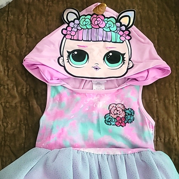 L.O.L. Surprise! | Dresses | Girls Lol Surprise Hooded Dress With ...